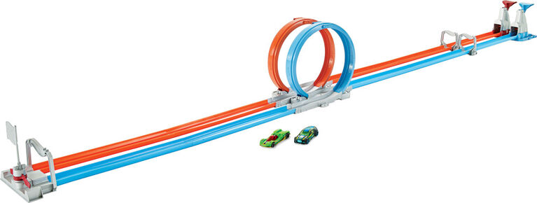 Hot Wheels Double Loop Dash, Track Set | Toys R Us Canada