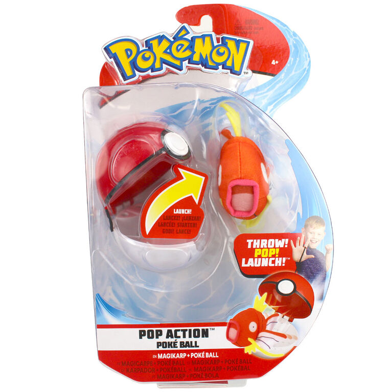 Pokémon Pop Action Poké Ball - Magikarp & Poke Ball | Toys R Us Canada