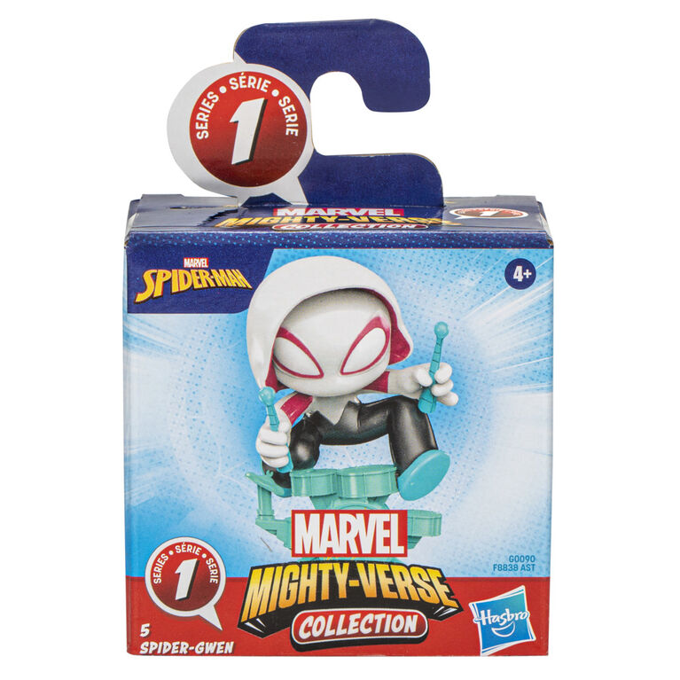 Marvel Spider-Man Mighty-Verse Collection Series 1, Spider-Gwen Action ...