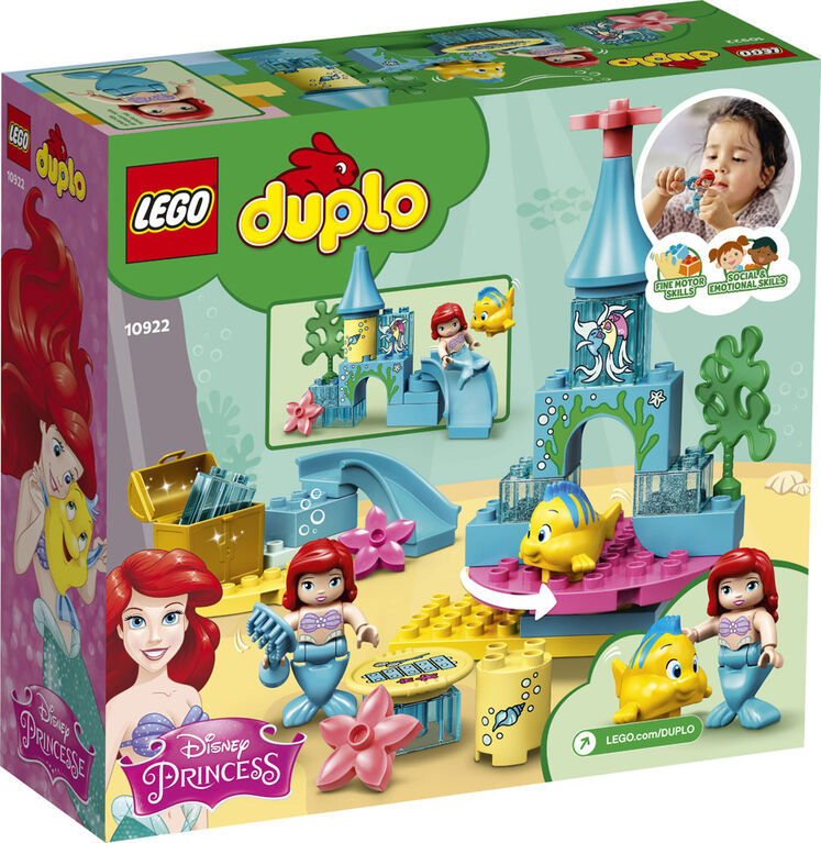 LEGO DUPLO Princess Le château sous la mer d'Ariel 10922 (35 pièces ...