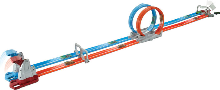 Hot Wheels Double Loop Dash, Track Set | Toys R Us Canada