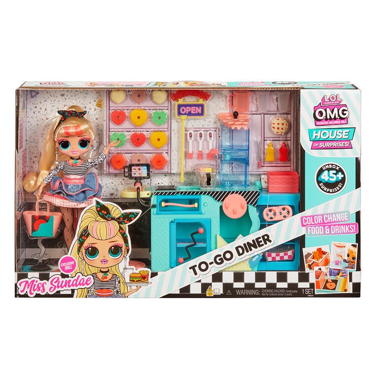 LOL Surprise OMG To-Go Diner Playset | Toys R Us Canada