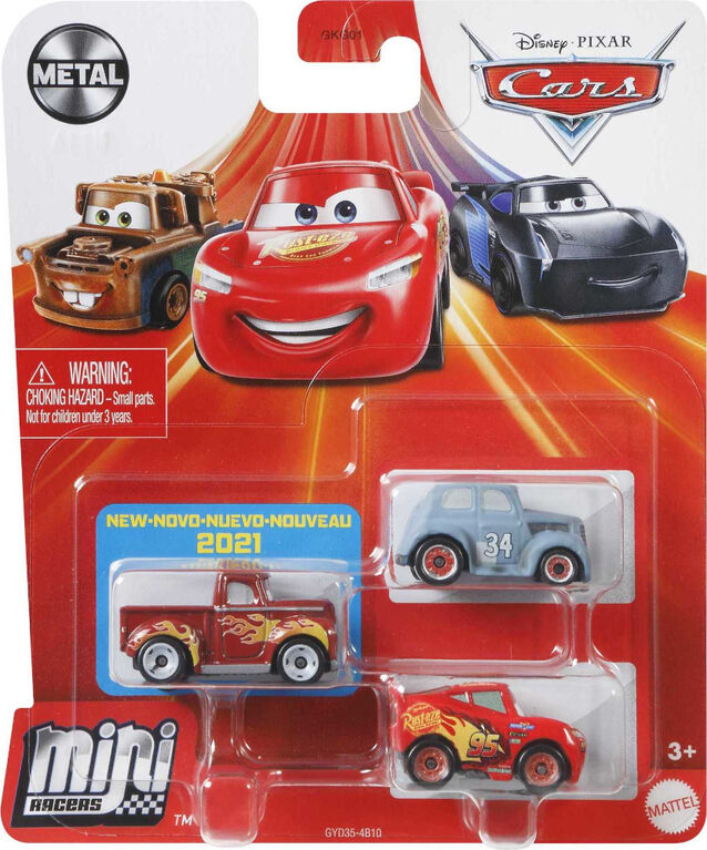 Disney Pixar Cars Hot Rod Racers Mini Vehicle 3-Pack | Toys R Us Canada