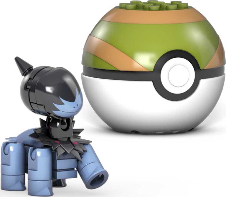 Mega Pokemon Deino Construction Set with character figures (25 Pieces ...