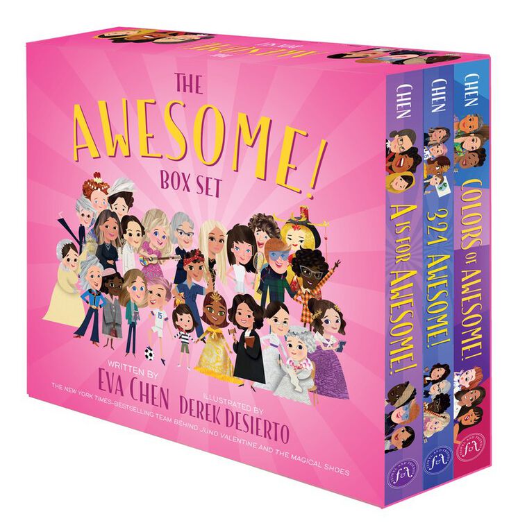The Awesome! Box Set: A is for Awesome!, 3 2 1 Awesome!, and Colors of ...