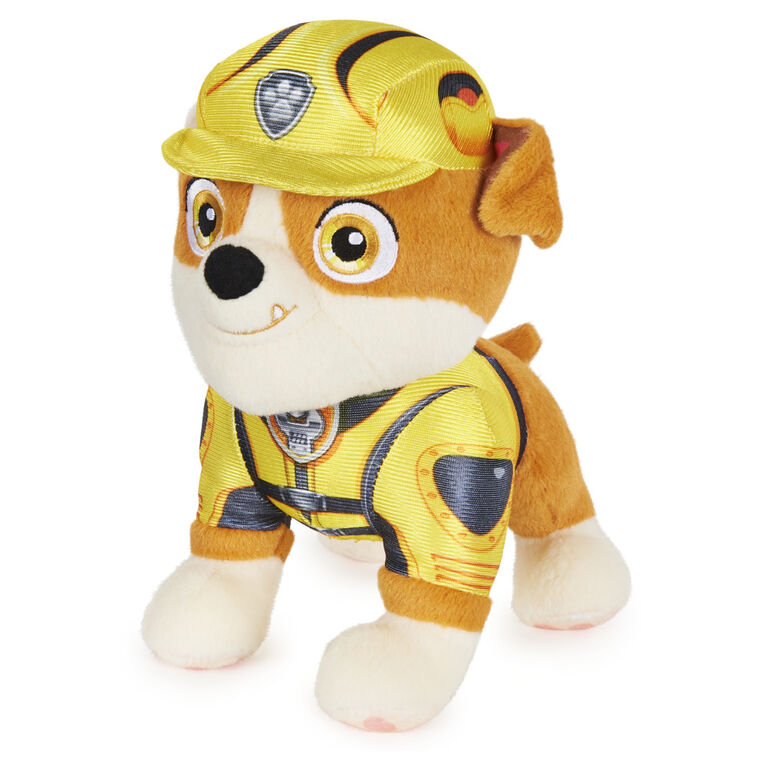 PAW Patrol, Movie Rubble Stuffed Animal Plush Toy, 8-inch | Toys R Us ...