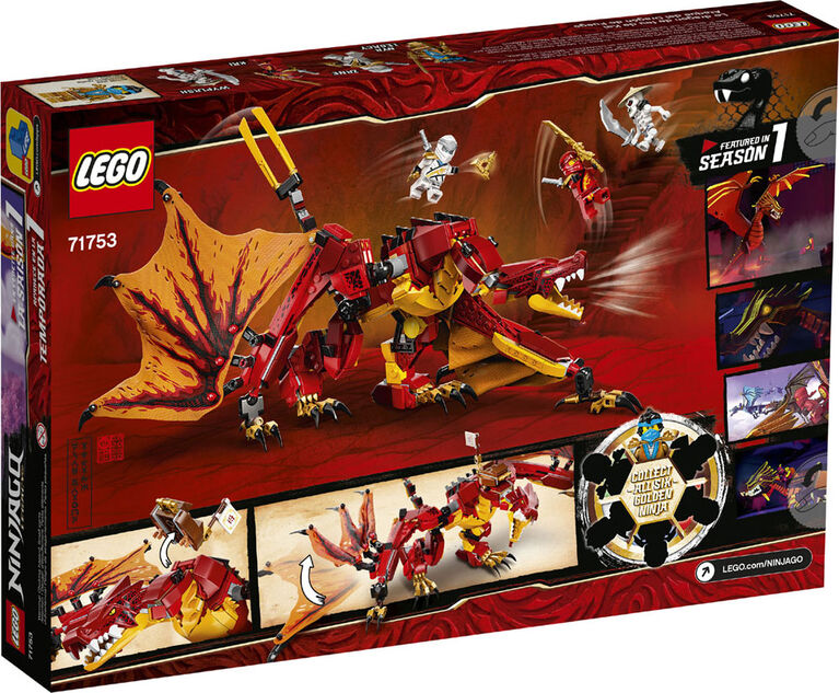 LEGO Ninjago Le dragon de feu de Kai 71753 (563 pièces) | Toys R Us Canada