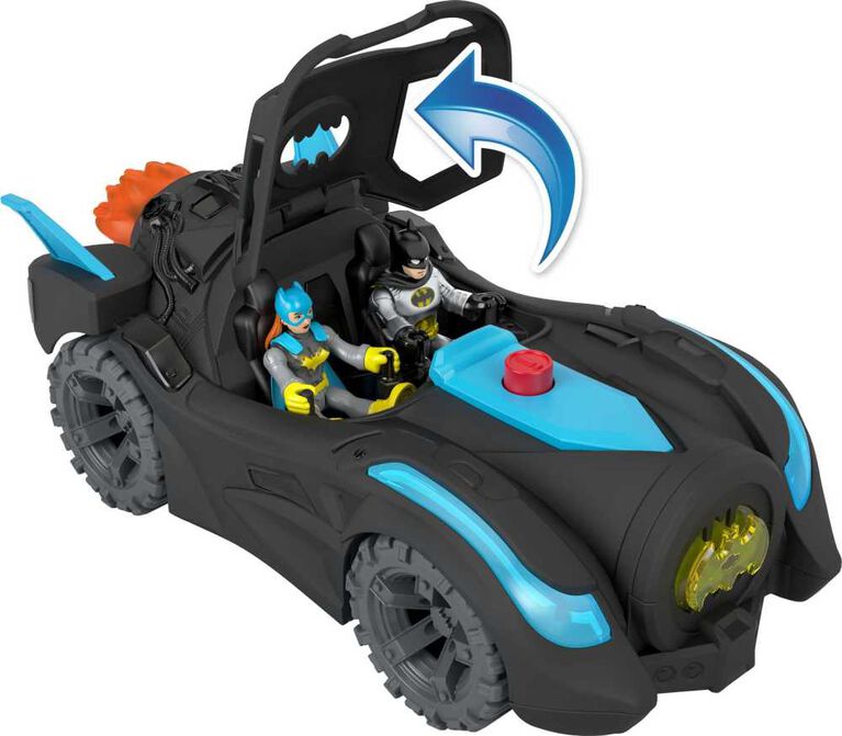 Fisher-Price Imaginext DC Super Friends Lights and Sounds Batmobile ...