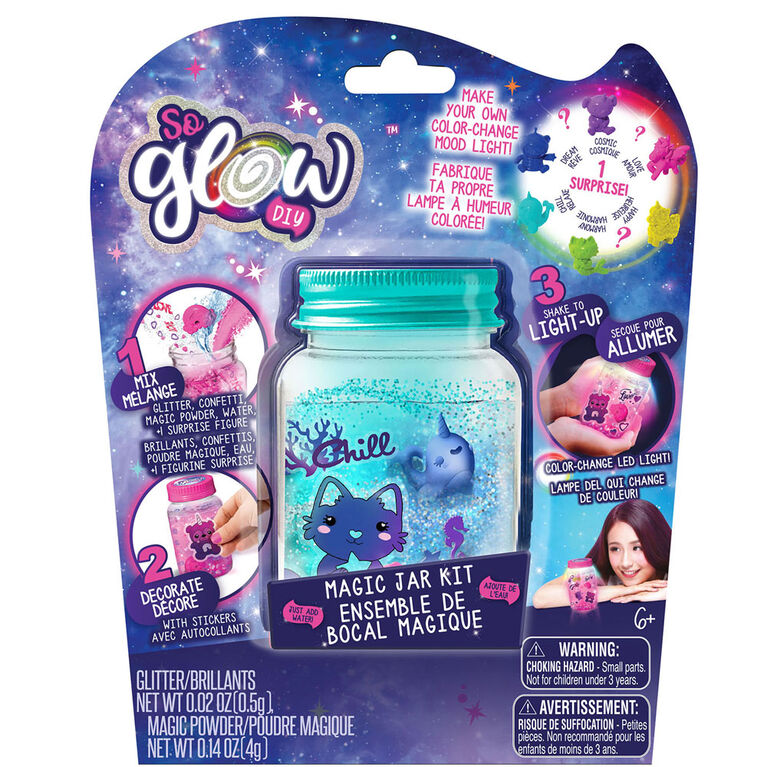 So Glow Mini Jar Single Blister Pack - English Edition | Toys R Us Canada