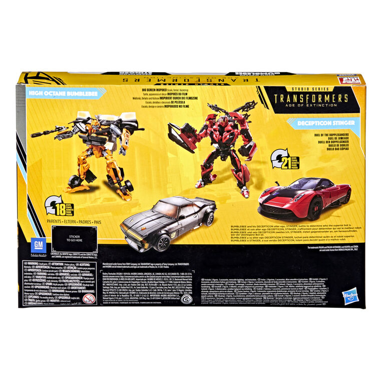 Transformers Buzzworthy Bumblebee Studio Series Deluxe High Octane ...