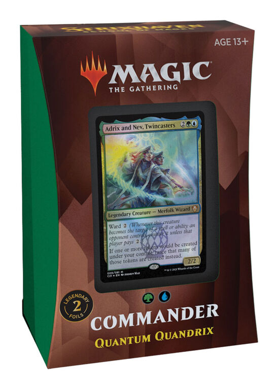 Deck Commander - Quandrix quantique " Strixhaven : l'Académie des Mages " de Magic Le ...