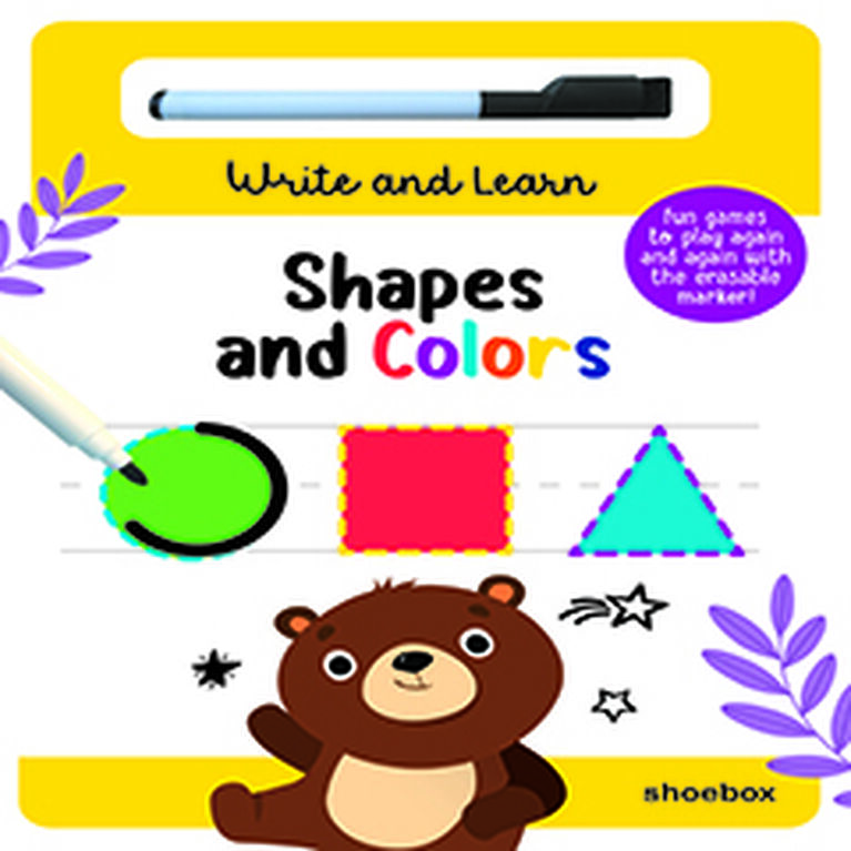 Write & Learn: Shapes & Colors - English Edition | Toys R Us Canada