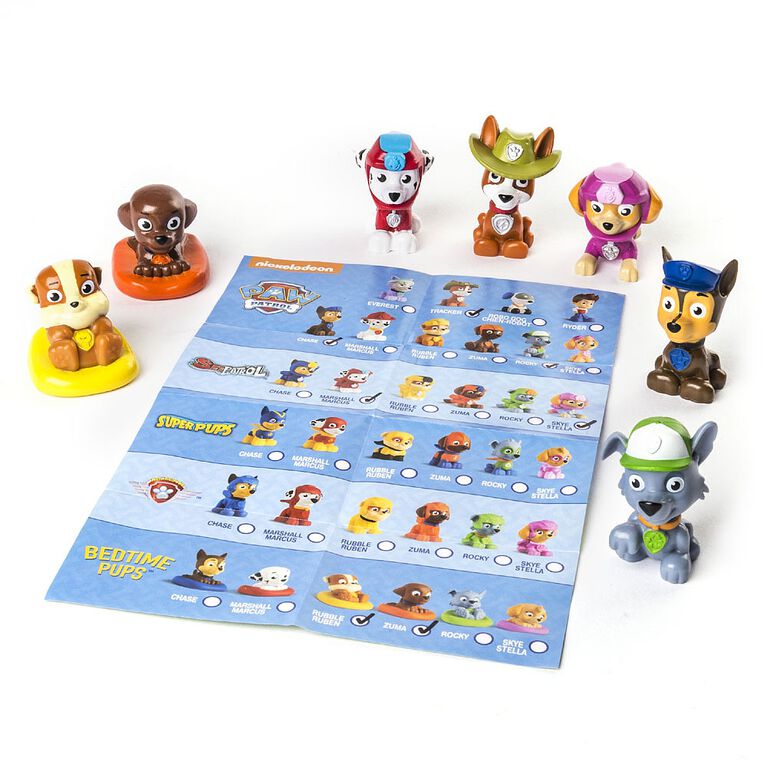 Paw Patrol – Mini-Figure Blind Bag of Collectible Paw Patrol Characters ...