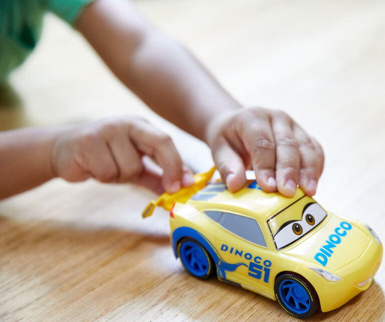 Disney/Pixar Cars Turbo Racers Dinoco Cruz Ramirez Vehicle - English ...