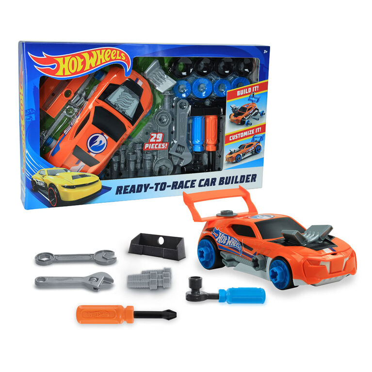 Hot Wheels Ready to Race Custom Car, Twinduction, 29-Pieces | Toys R Us ...