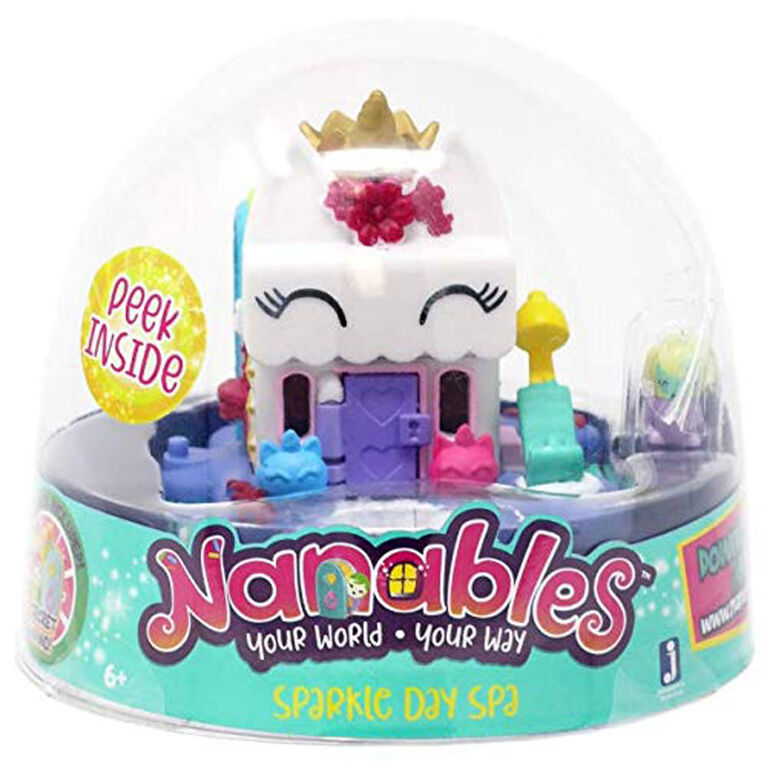 Nanables - Sparkle Day Spa Small House - English Edition | Toys R Us Canada