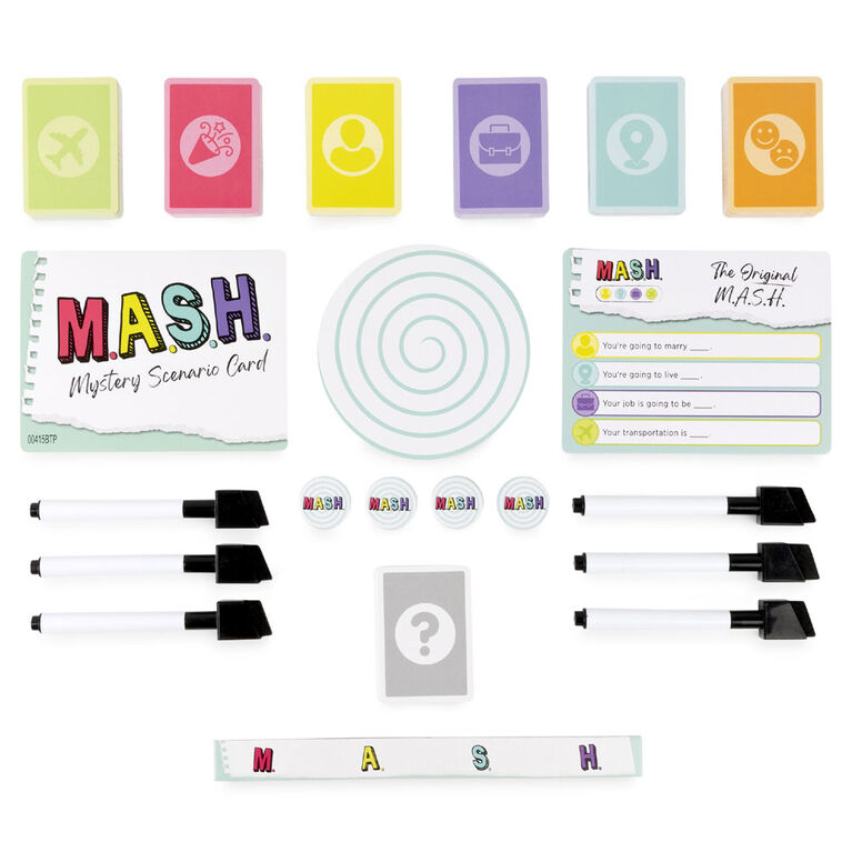 MASH, Fortune Telling Adult Party Game | Toys R Us Canada