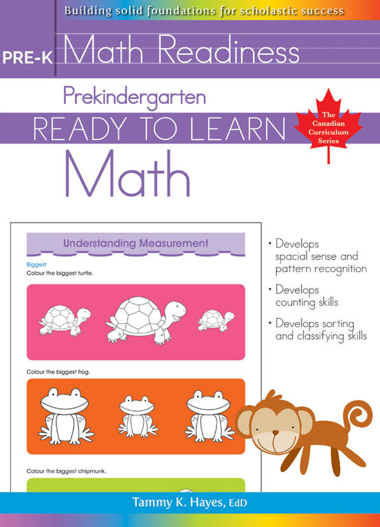 Pre-K - Ready To Learn Math - English Edition | Toys R Us Canada