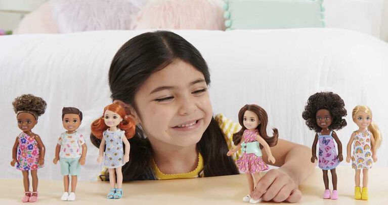 Barbie - Chelsea Doll (Red Hair) in Bumblebee Dress, Toy for 3 Year ...