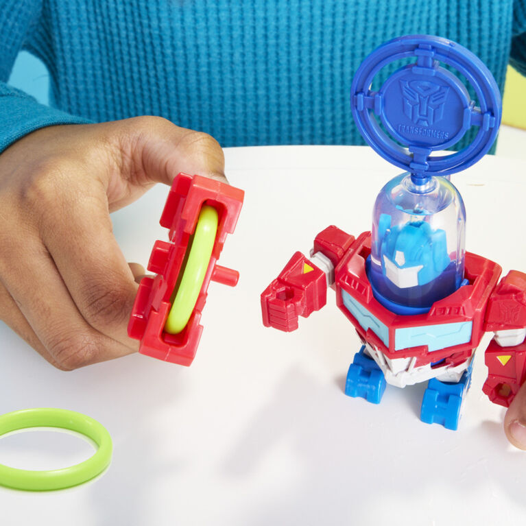 Hydro Pods Transformers Optimus Prime Aqua Armor, Mech Suit Battle Toy ...