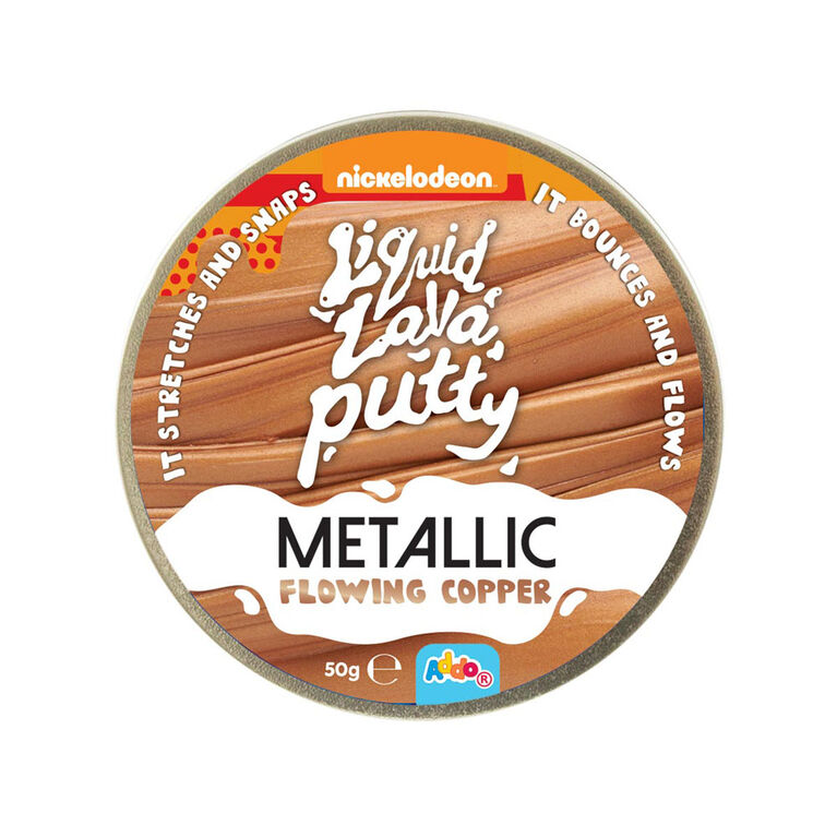 Nickelodeon Liquid Lava Putty Metallic Metals Flowing Copper - Notre ...