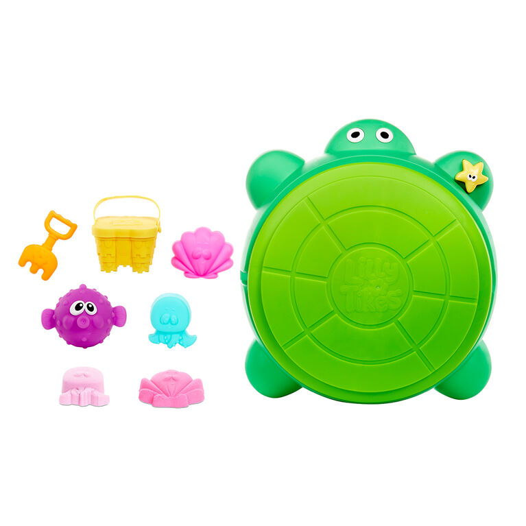 Lilly Tikes 2-in-1 Turtle Sandbox & Pool Doll Playset from Little Tikes ...