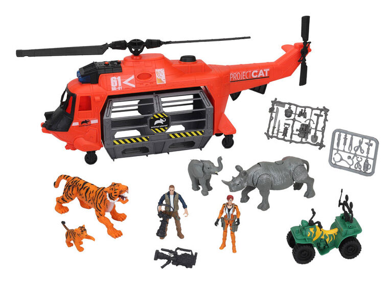 Animal Planet - Project c.a.t-Helicopter Rescue - R Exclusive | Toys R ...