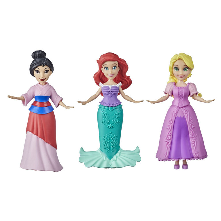 Disney Princess Secret Styles Surprise Princess 3-Pack, Series 2 | Toys ...