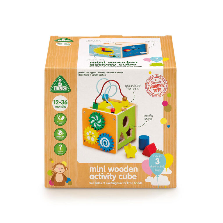 Early Learning Centre Wooden Activity Cube - Édition anglaise - Notre ...