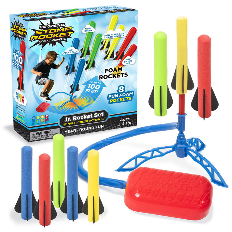 Stomp Rocket Junior avec 8 fusées | Toys R Us Canada