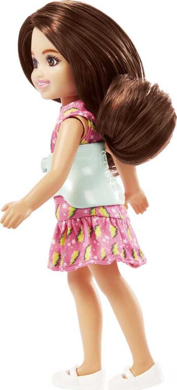 Barbie Toys, Chelsea Doll, 6-Inch Small Doll with Brace for Scoliosis ...