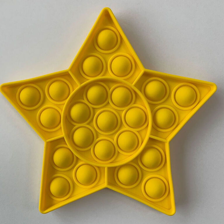 Push Pop Fidget - Star Yellow | Toys R Us Canada