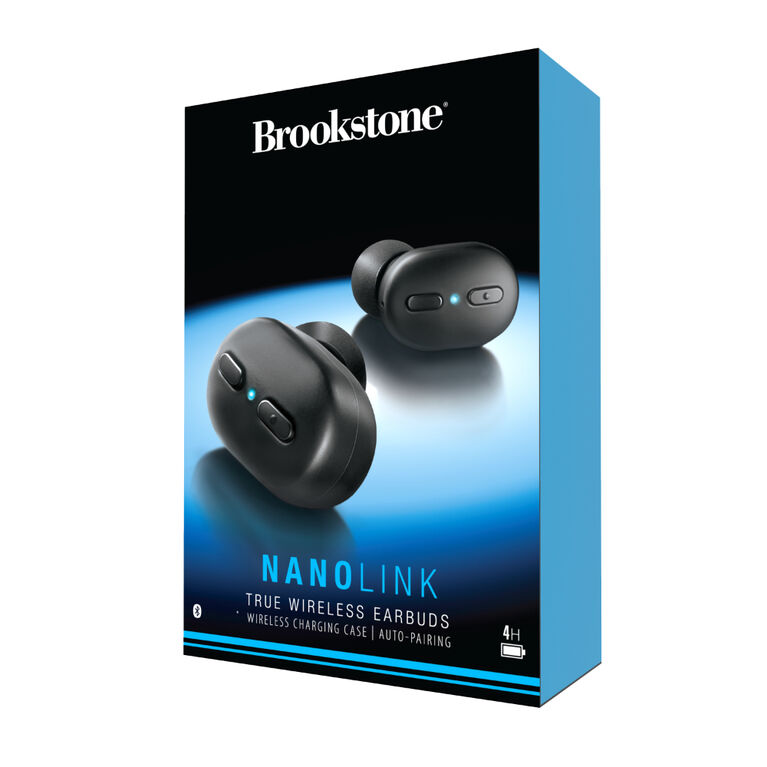 Brookstone NanoLink Earbuds w Case B - English Edition | Toys R Us Canada