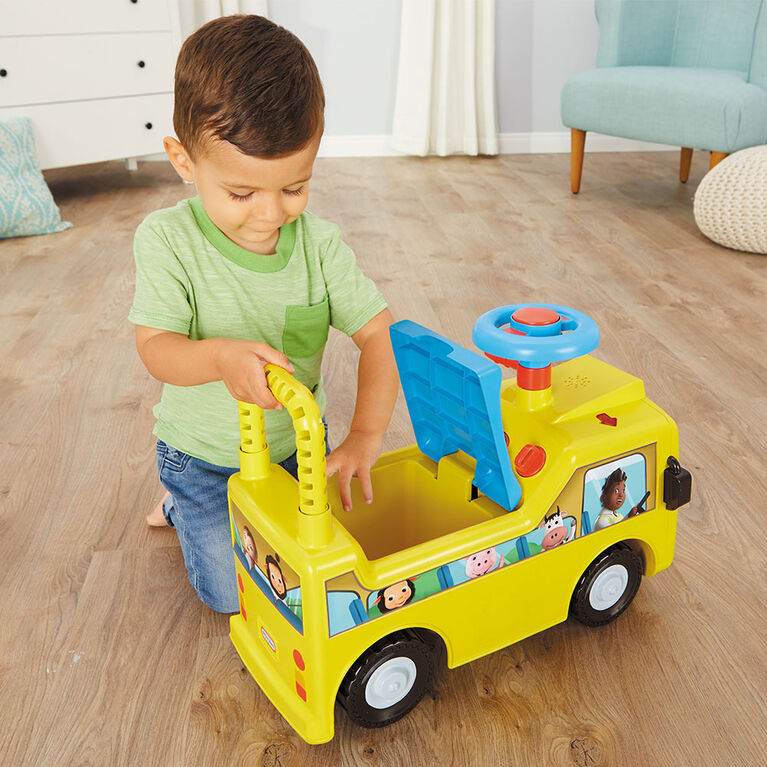 Little Baby Bum Wheels on the Bus Scoot and Push Ride On Official ...