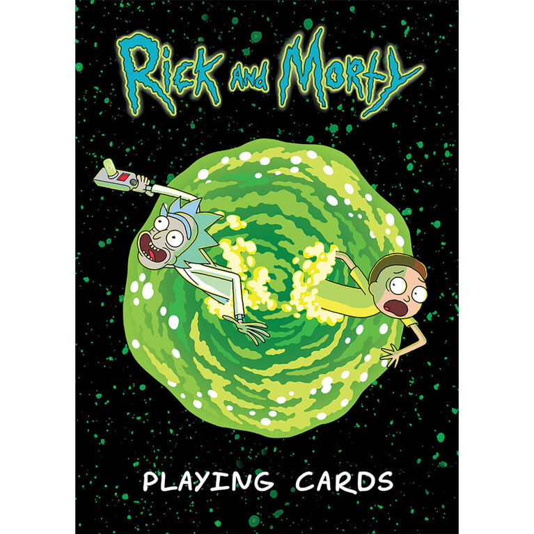 Rick and Morty Playing Cards - English Edition | Toys R Us Canada