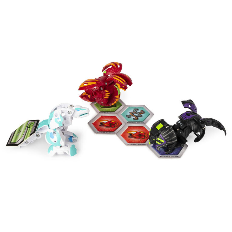 Bakugan Starter Pack 3-Pack, Trox Ultra, Armored Alliance Collectible ...