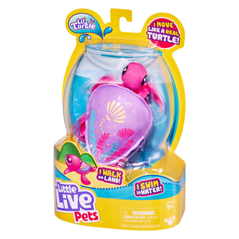 Little Live Pets Lil' Turtle Single Pack - Sandy | Toys R Us Canada