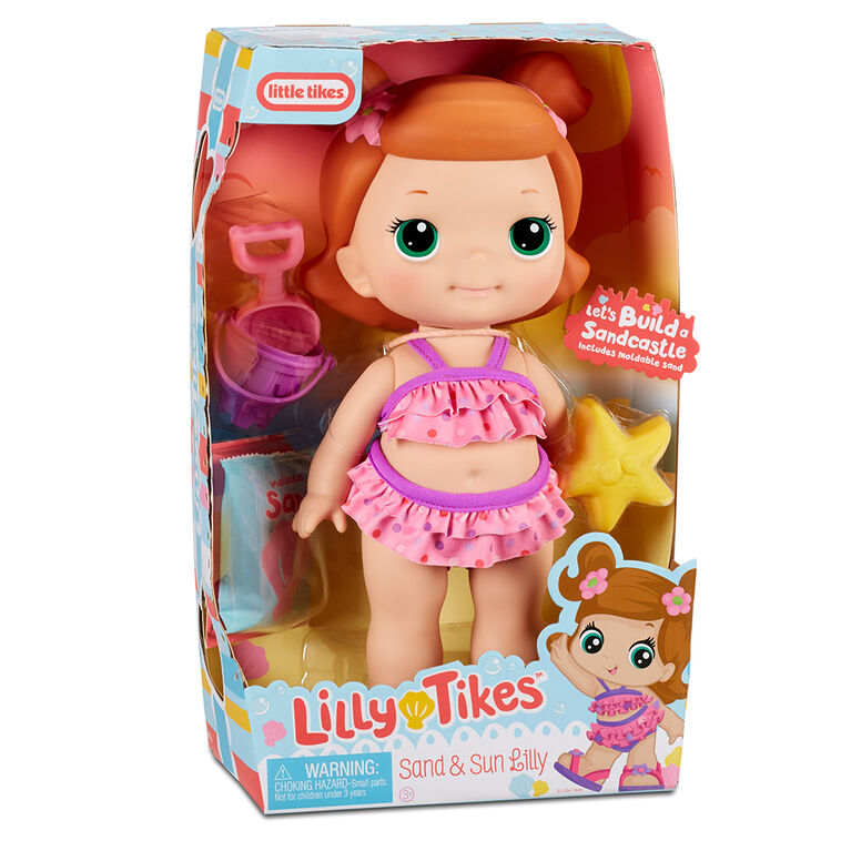 Sand & Sun Lilly 12-inch Lilly Tikes Preschool Doll by Little Tikes ...