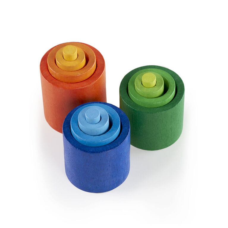Guidecraft Nest & Stack Cylinders | Toys R Us Canada