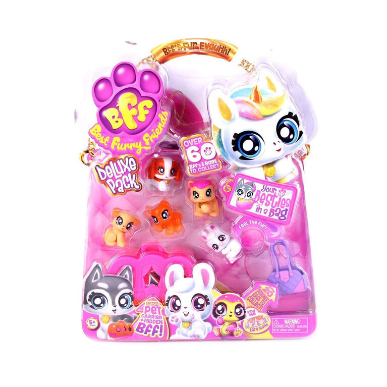 BFF Deluxe Pack - Fluffy Tail Cuddles Rabbit & BFF's | Toys R Us Canada