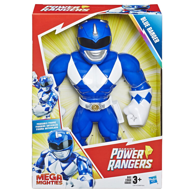Playskool Heroes: Mega Mighties Power Rangers Blue Ranger | Toys R Us ...