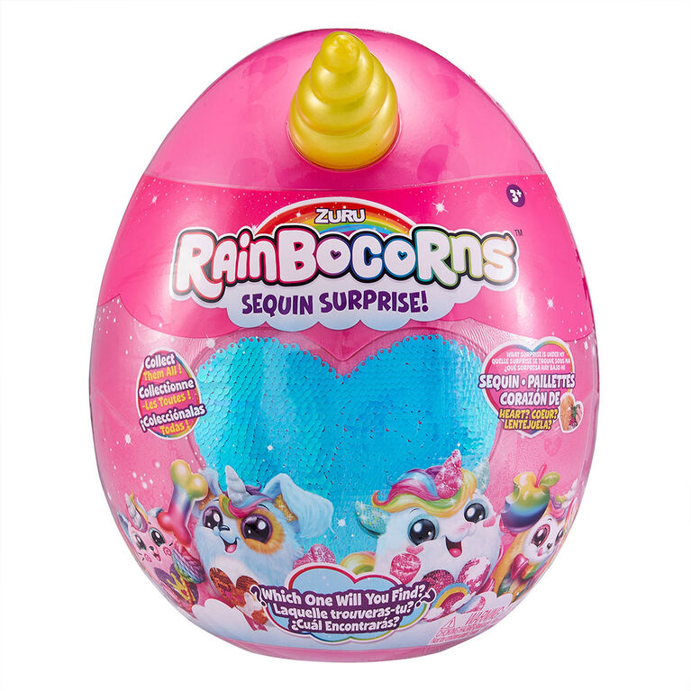 Zuru Rainbocorns Sequins Surprise! - Yellow and Blue | Toys R Us Canada