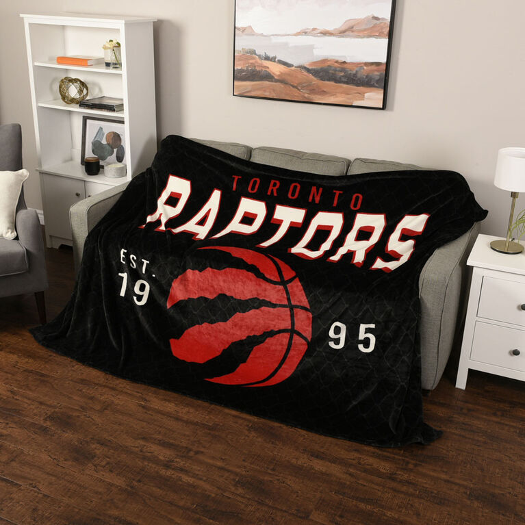 NBA Toronto Raptors Arena Blanket, 66" x 90" | Toys R Us Canada