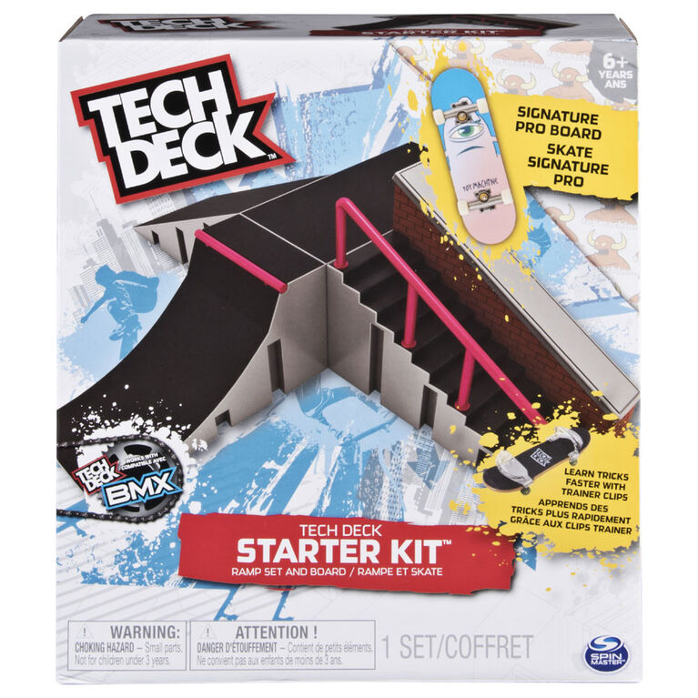 Tech Deck - Starter Kit - Coffret rampe et skate | Toys R Us Canada