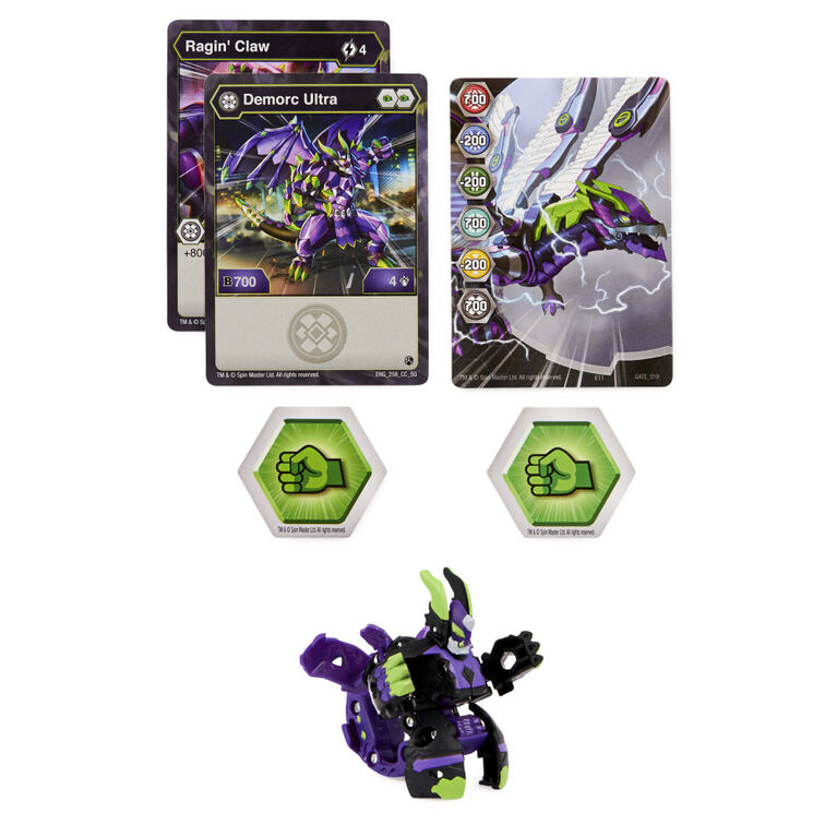 Bakugan Ultra, Demorc, 3-inch Tall Geogan Rising Collectible Action ...