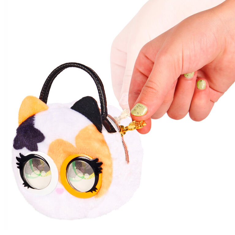 Purse Pets Micros, 24K Kitt-tea Stylish Small Purse with Eye Roll ...