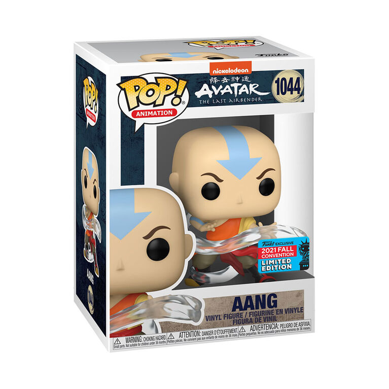 Funko POP! Animation: Avatar The Last Airbender - Aang - R Exclusive ...
