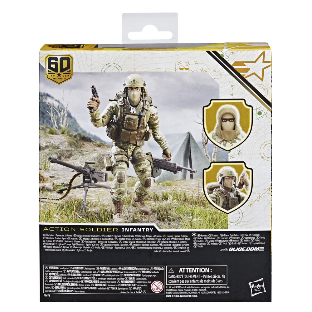 G.I. Joe Classified Series 60th Anniversary Action Soldier Infantry Action Figure Toys R Us Canada