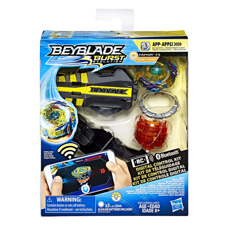 Beyblade Burst Evolution - Kit de téléguidage Fafnir F3. | Toys R Us Canada