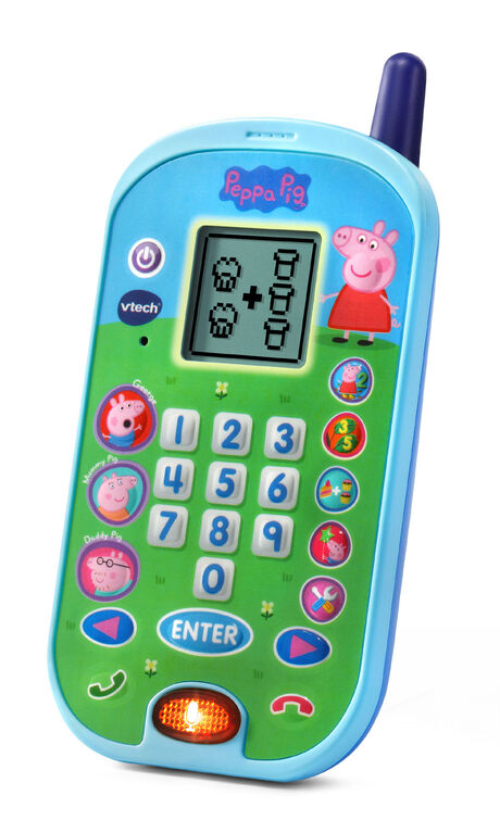 VTech Peppa Pig Let's Chat Learning Phone - Édition anglaise | Toys R ...